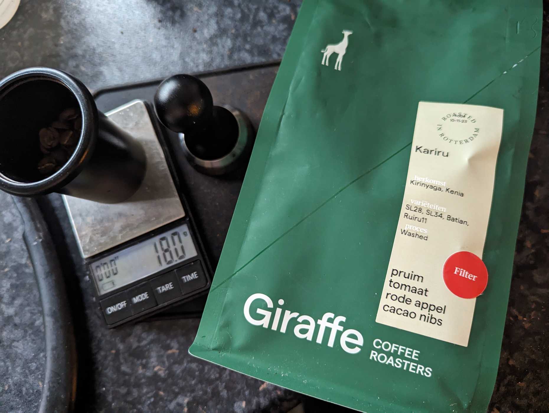 Giraffe Kariru Kenia 2023 | Snoffeecob