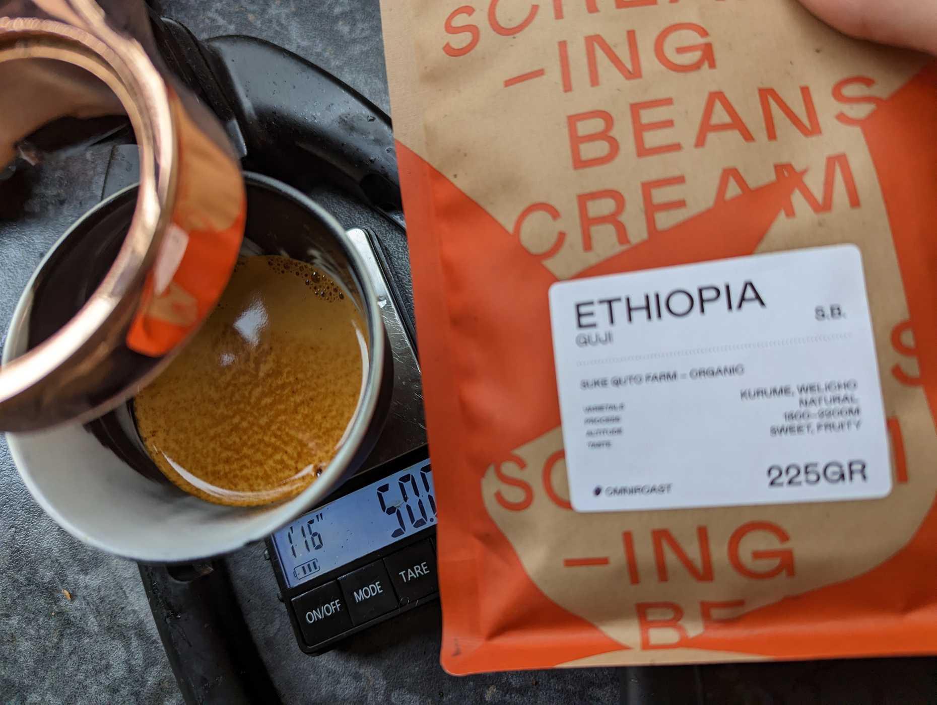 Screaming Beans Ethiopia Guji Retaste 2023 | Snoffeecob